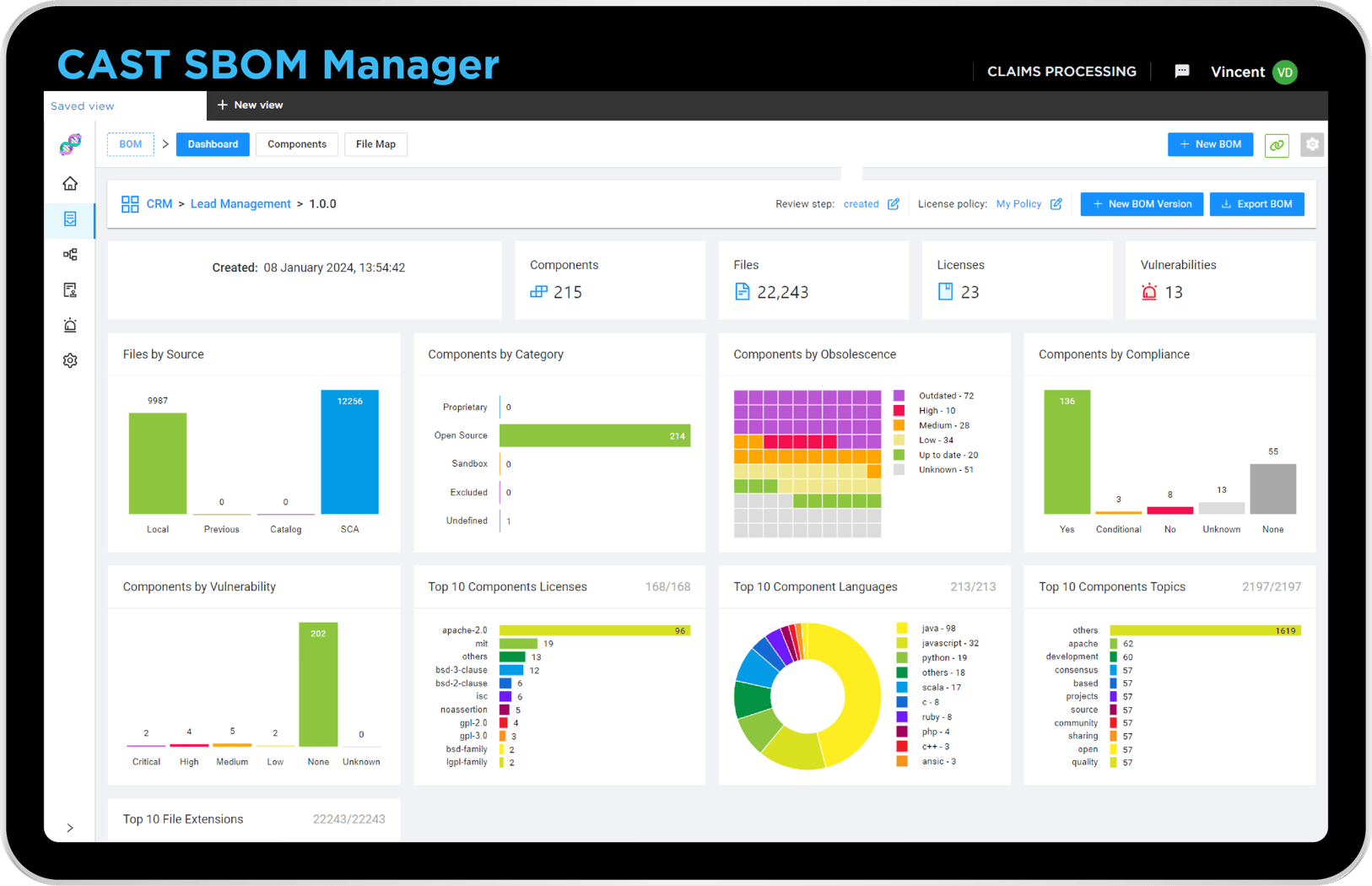 SBOM Manager