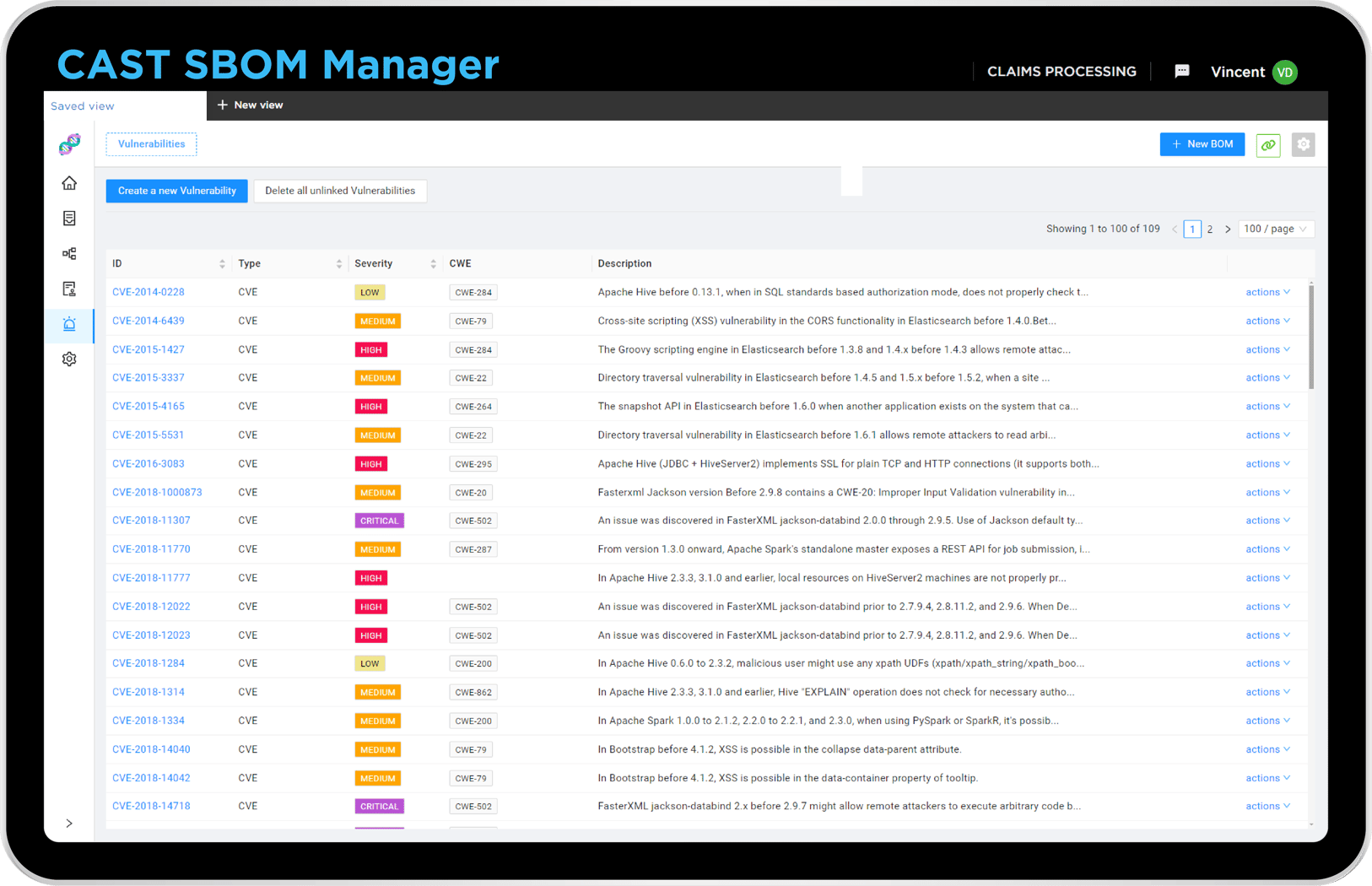 SBOM Manager