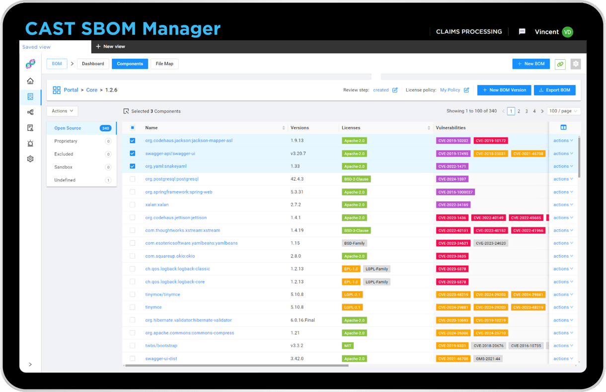 SBOM Manager