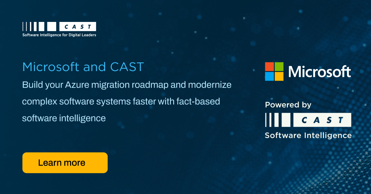 Microsoft and CAST