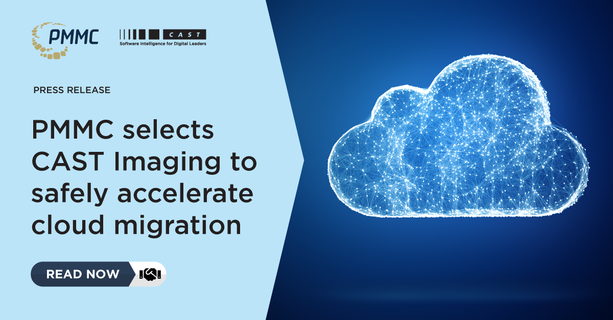 PMMC selects CAST Imaging to safely accelerate cloud migration