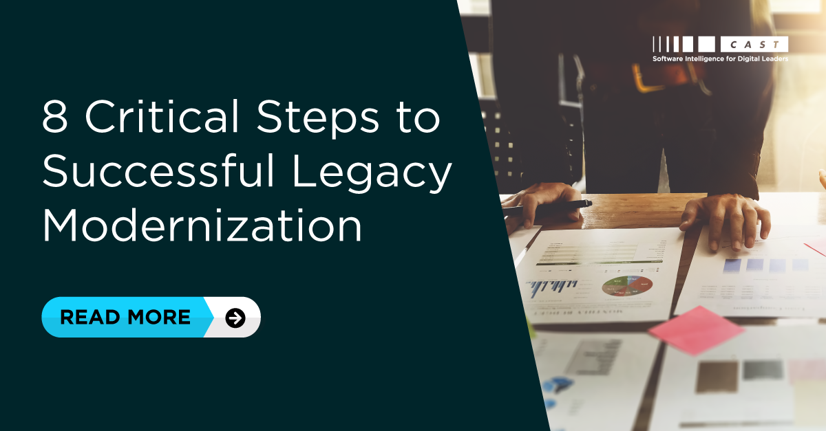 8 Critical Steps to Successful Legacy Modernization