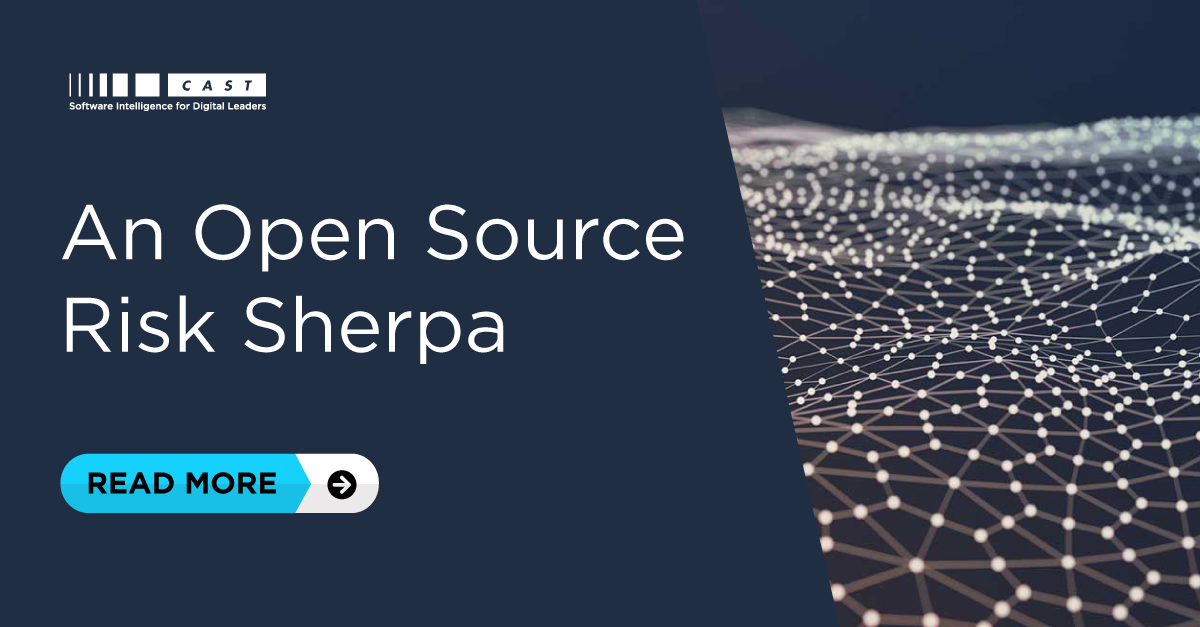 An Open Source Risk Sherpa