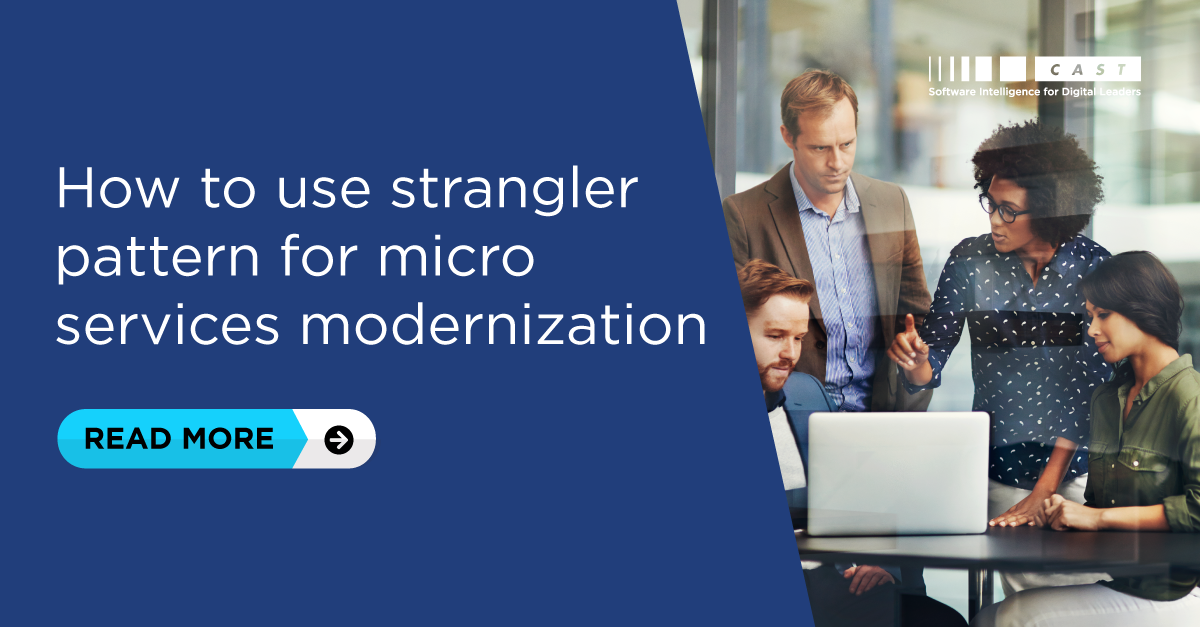 How to use strangler pattern for microservices modernization
