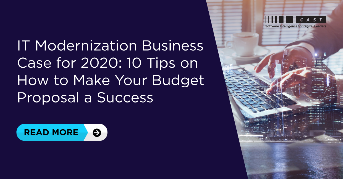 IT Modernization Business Case for 2020: 10 Tips on How to Make Your ...