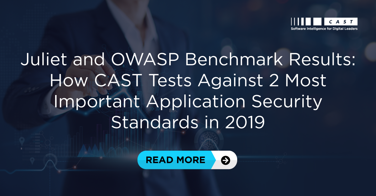 Juliet and OWASP Benchmark Results: How CAST Tests Against 2 Most ...